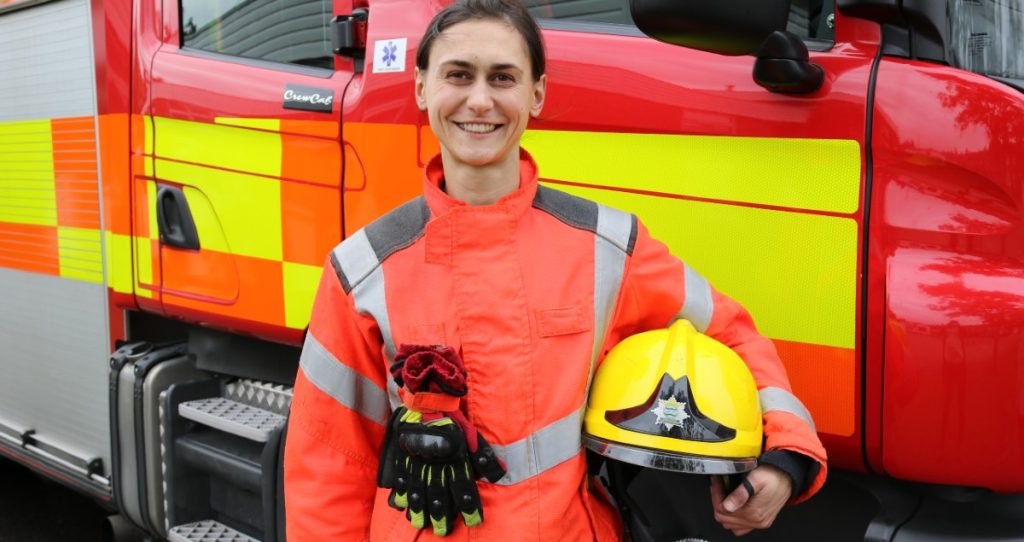 Pursuing the role of an on-call firefighter - Women in the Fire Service UK